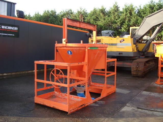 Man Riding skip 1000 Liter - Max Machinery Equipment
